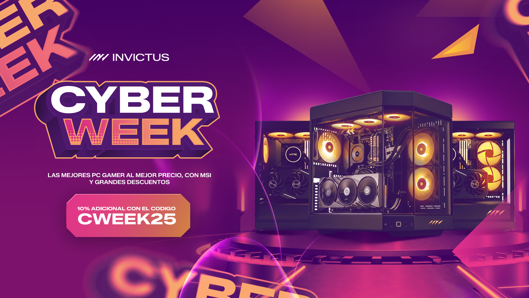 Invictus PC | Computadoras Gamer de alto rendimiento en México